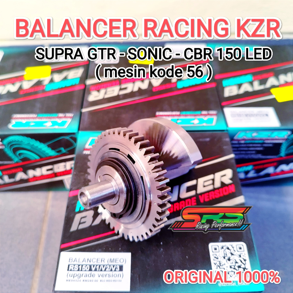 Jual Balancer KZR Sonic 150 led, CBR 150 Led, Supra GTR, CB150 NEW Kode ...