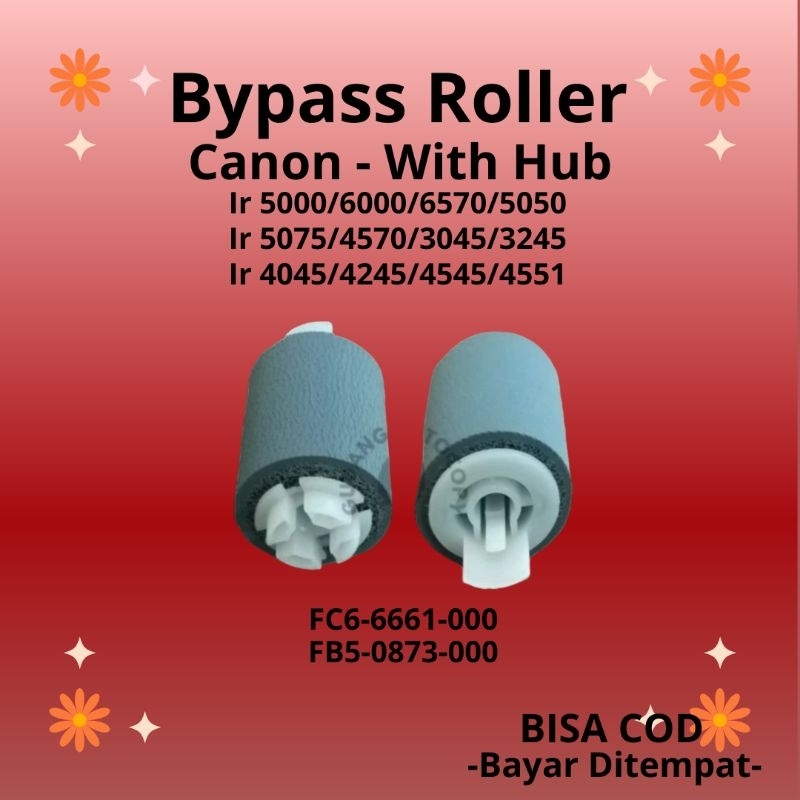 Jual Bypass Roller/Roller separation busa(With Hub) Canon Ir 5000/6000 ...