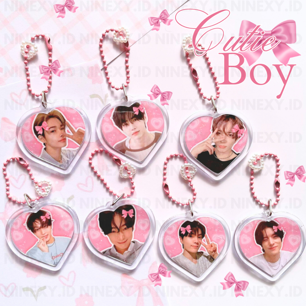 Jual Enhypen keyring CUTIE Boy / enhypen keychain kpop gantungan kunci ...