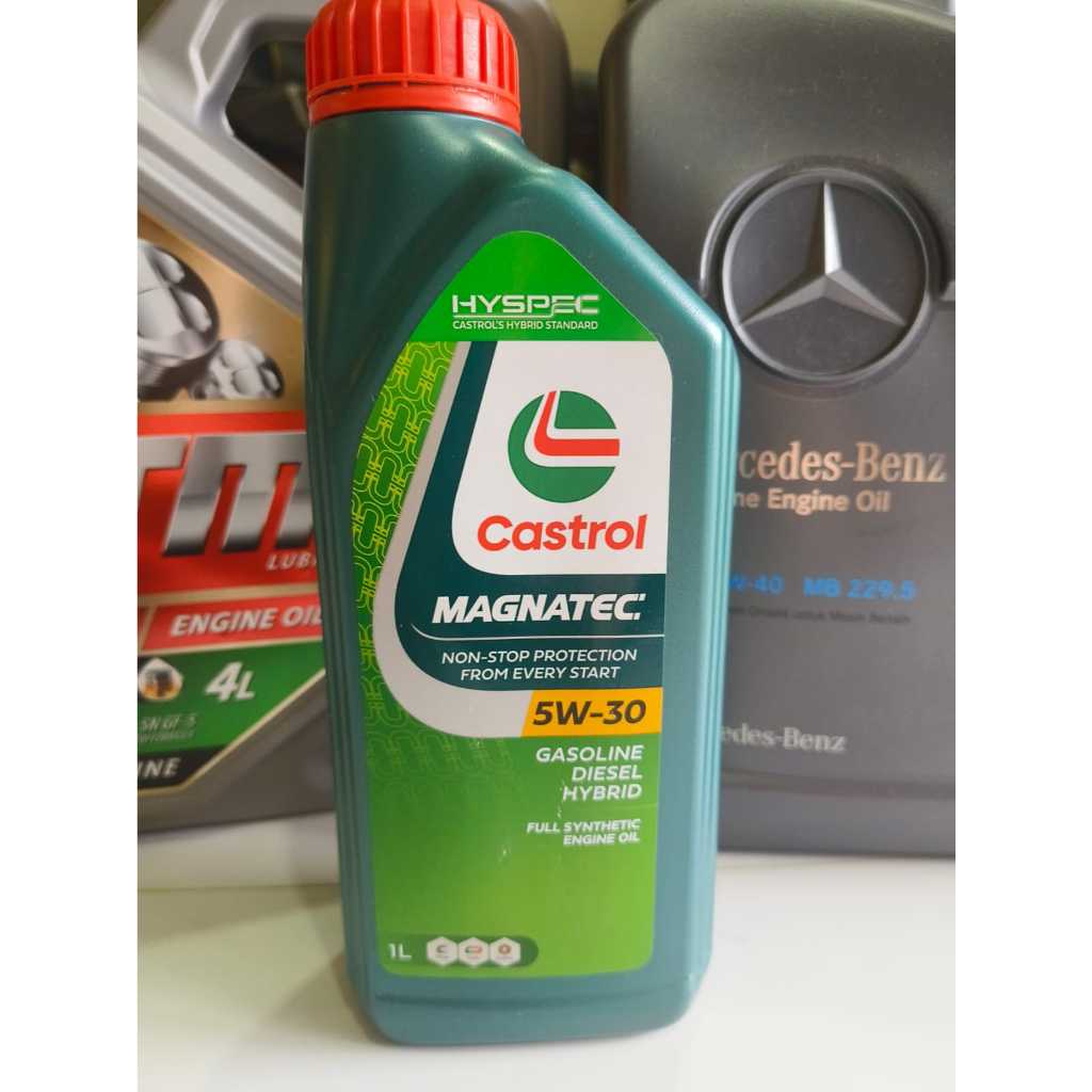 Jual OLI MESIN MOBIL CASTROL MAGNATEC 5W-30 HYSPEC 1 LITER | Shopee ...