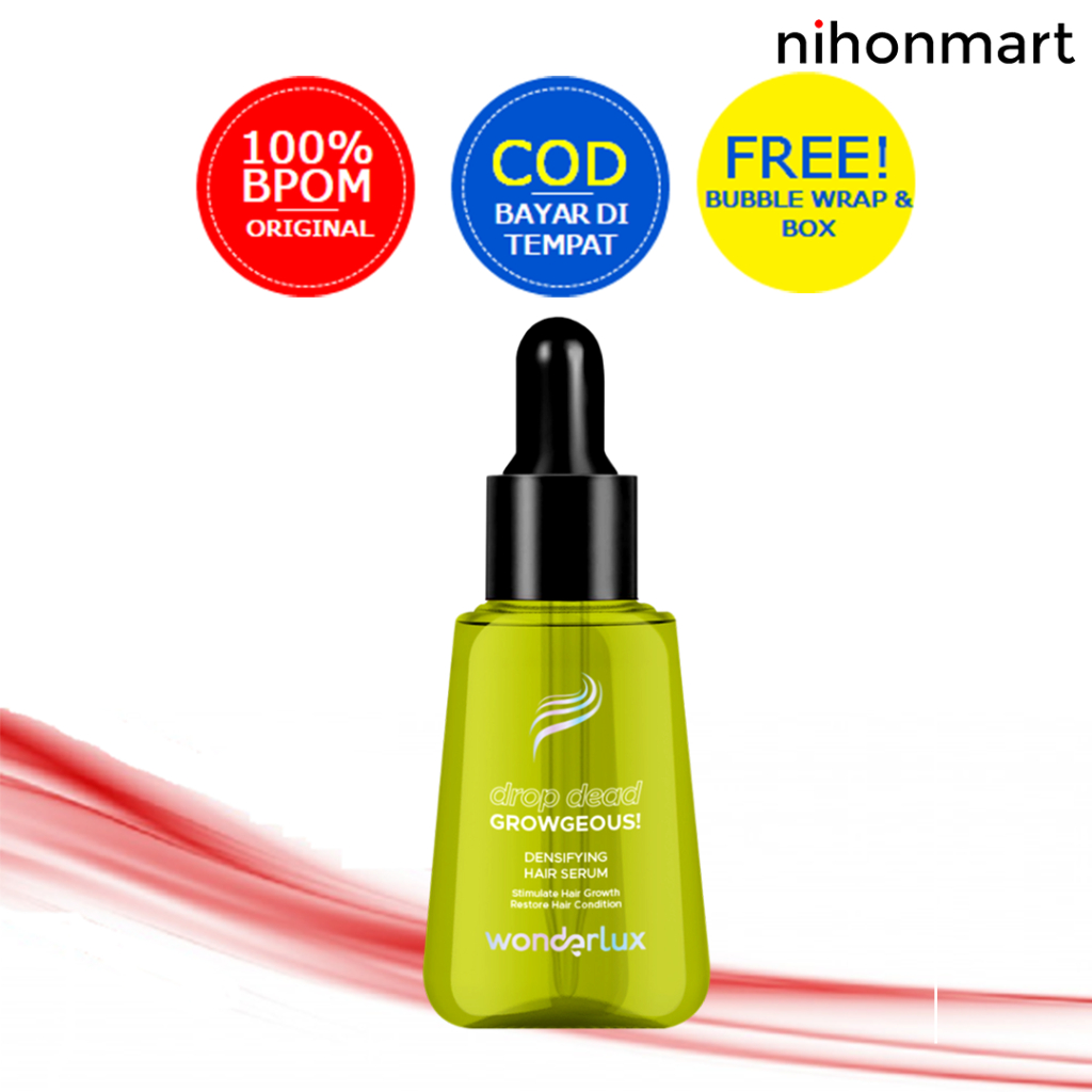 Jual Wonderlux Drop Dead Growgeous Densifying Hair Serum 75ml | Shopee ...