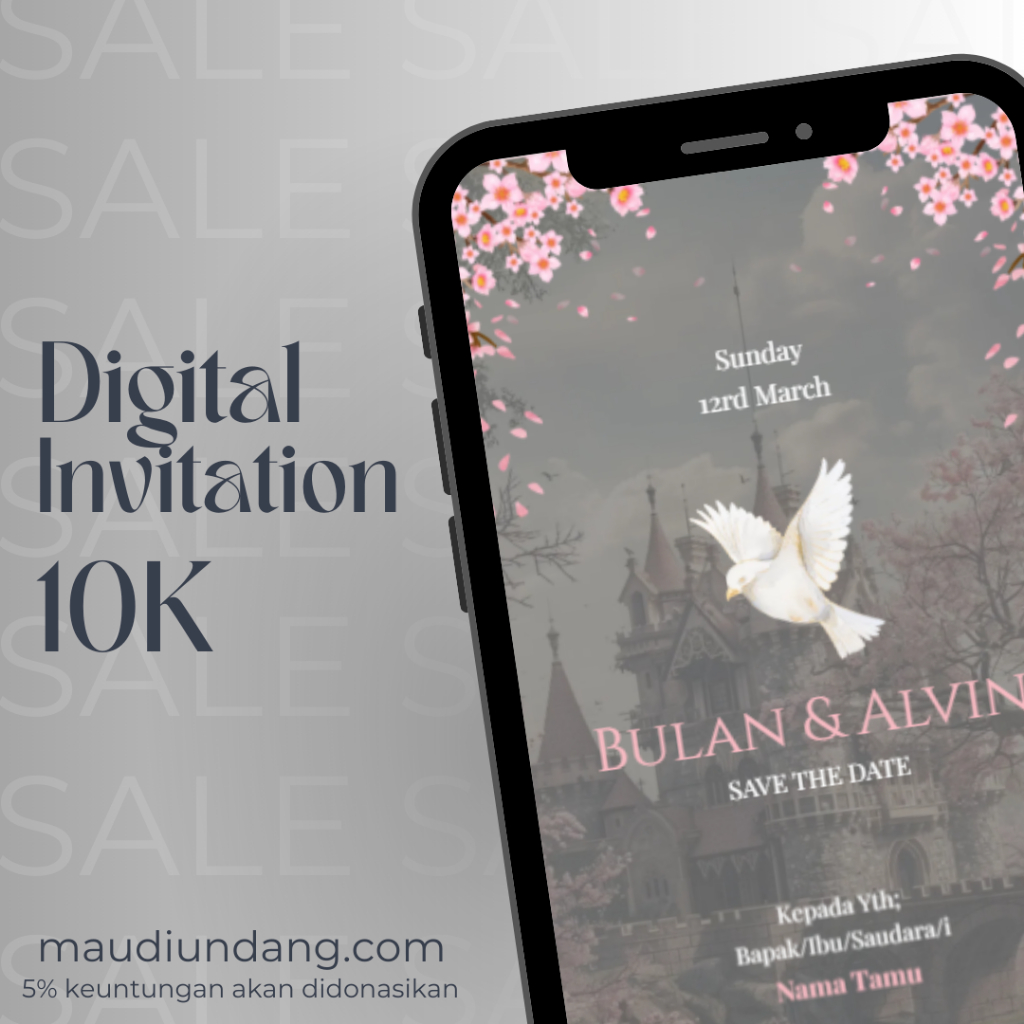 Jual UNDANGAN DIGITAL | DIGITAL WEB INVITATION MURAH | Shopee Indonesia