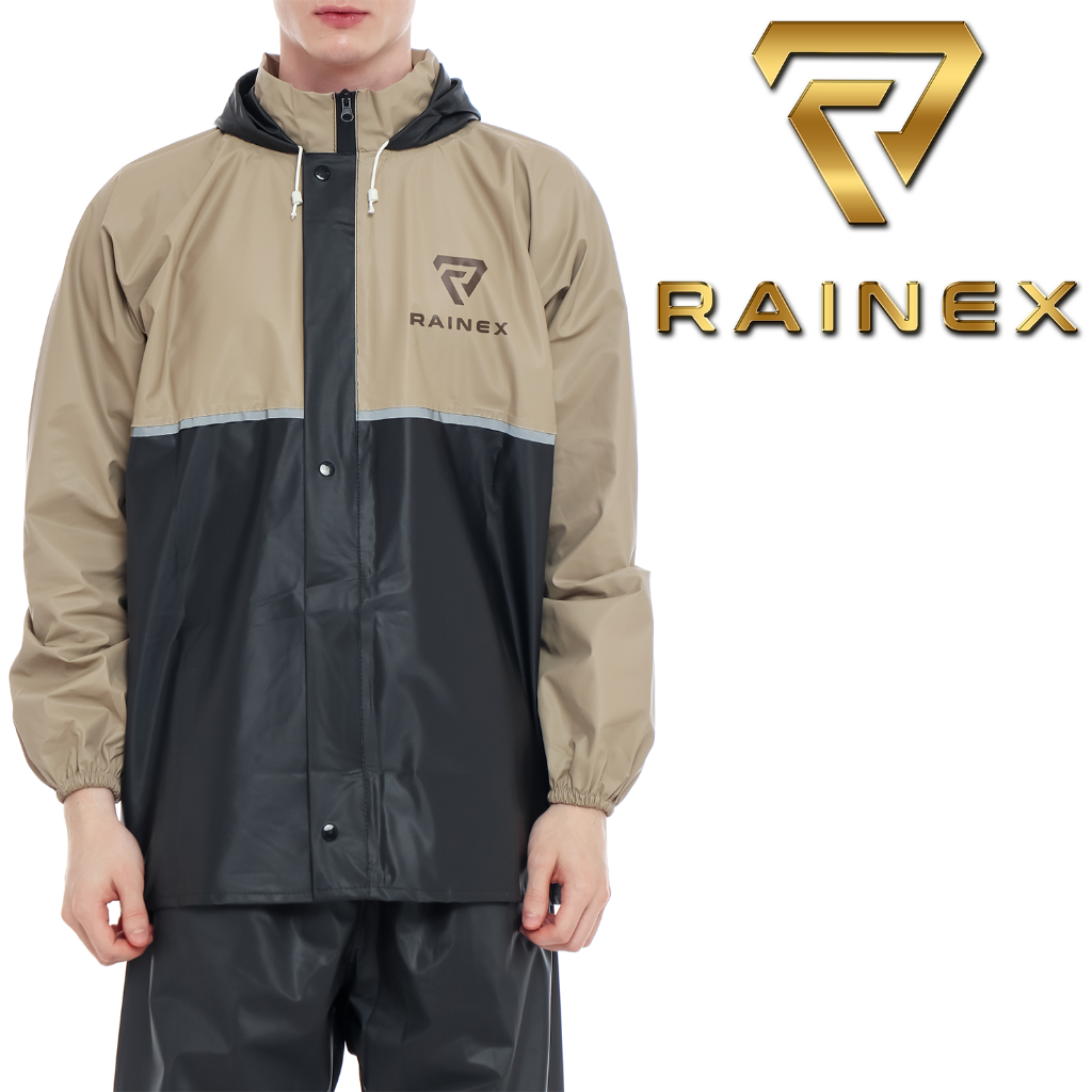 Jual JAS HUJAN/MANTEL PRIA & WANITA SET HOODIE PREMIUM QUALITY BY RAINEX RAINCOAT Trendy, Minim ...