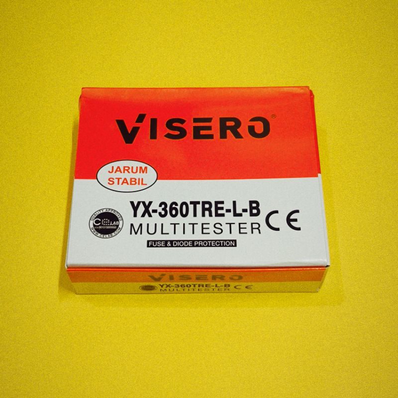 Jual Multimeter YX 360 TR E-L-B Multitester Avometer Analog YX360TR ELB ...