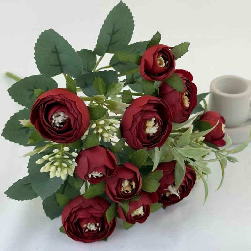 Jual BUNGA PEONY ARTIFICIAL PERTANGKAI AF051 | Shopee Indonesia