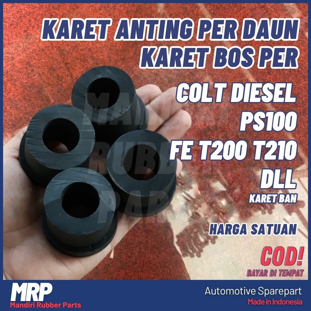 Jual Karet Bos Per Belakang Canter Engkel Colt Diesel PS100 PS 100 Umplung / Karet Bushing ...