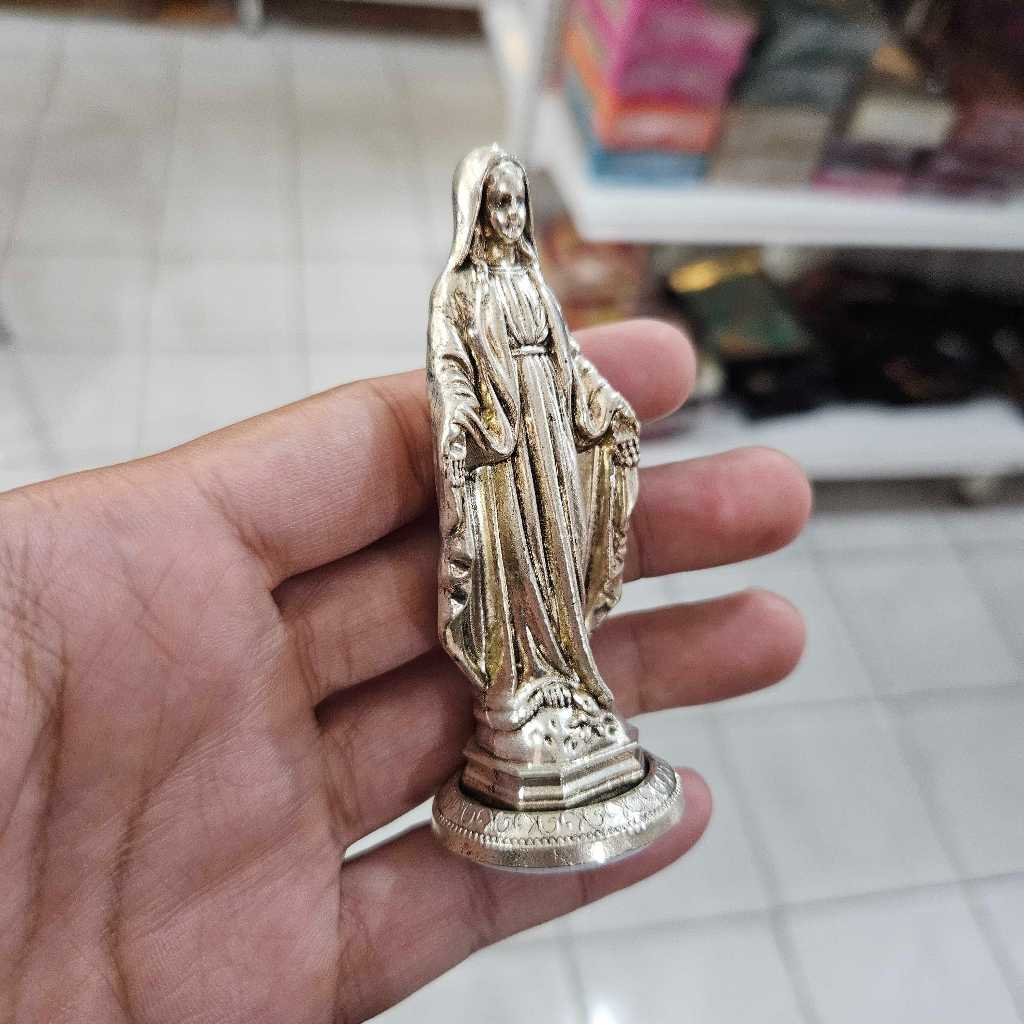 Jual Patung Mini Maria Besi Silver 9cm | Shopee Indonesia