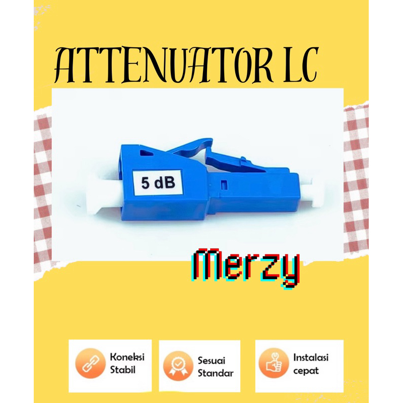 Jual atenuator lc 2db 5db 3db 7db 10db 15db attenuator fiber optik tipe LC | Shopee Indonesia