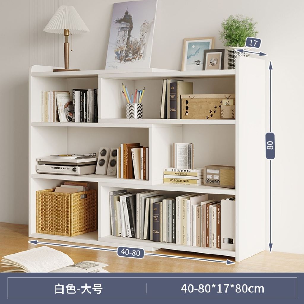 Jual Rak Buku Organizer Rak Kayu Rak Pajangan Portable Rak Multifungsi ...