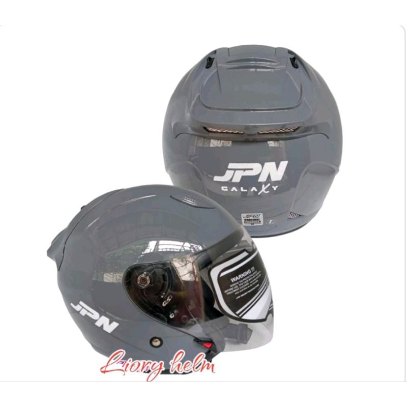 Jual HELM MOTOR HALF FACE STANDAR JPN GALAXY ORIGINAL SNI HELM MOTOR ...