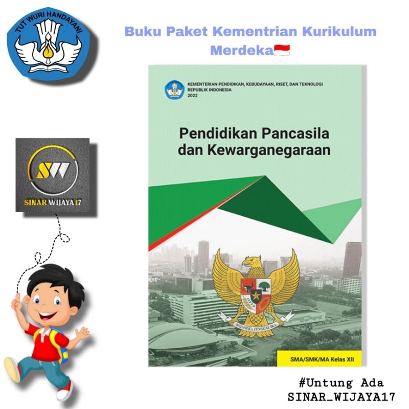 Jual Buku Paket PKN / Pendidikan Pancasila Dan Kewarganegaraan Kelas 12 Sma Kurikulum Merdeka ...