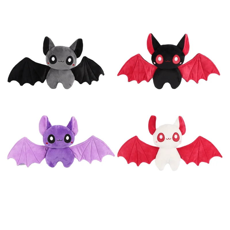 Jual 20cm Halloween Bats Plush Toy Stuffed Animals Soft Bat with Big ...