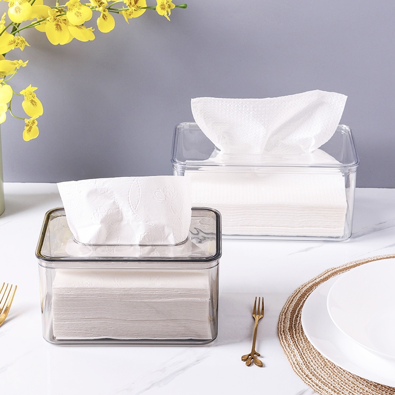 Jual Greenland Kotak Wadah Tempat Tissue Transparan Minimalis Tissue ...