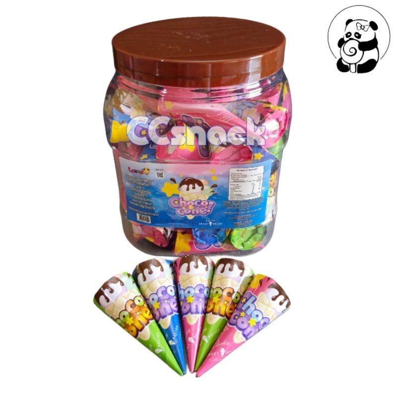 Jual LUVMI CHOCO CONE TOPLES ISI 50 | Shopee Indonesia