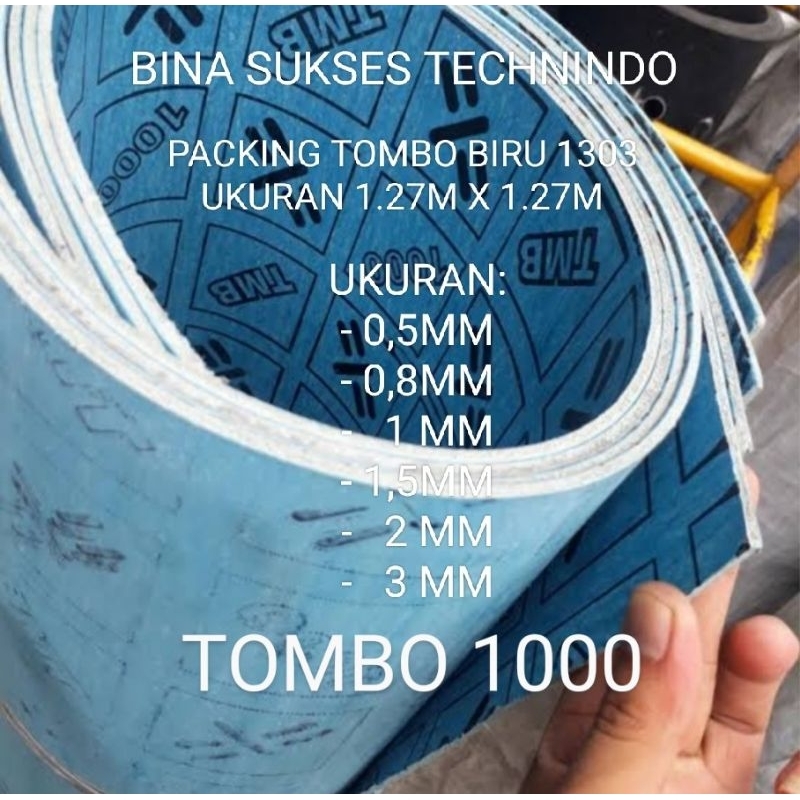 Jual GASKET / PACKING TOMBO 1000 1303 1.27MTR X 1.27MTR UKURAN 3MM 3 MM | Shopee Indonesia