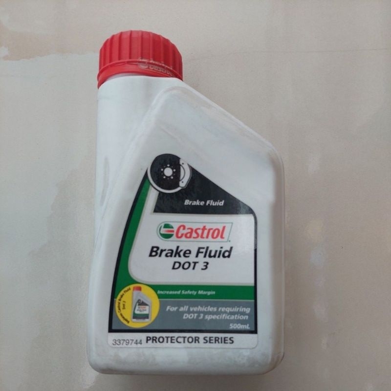 Jual MINYAK OLI REM DOT 3 500ML (ORIGINAL CASTROL) | Shopee Indonesia