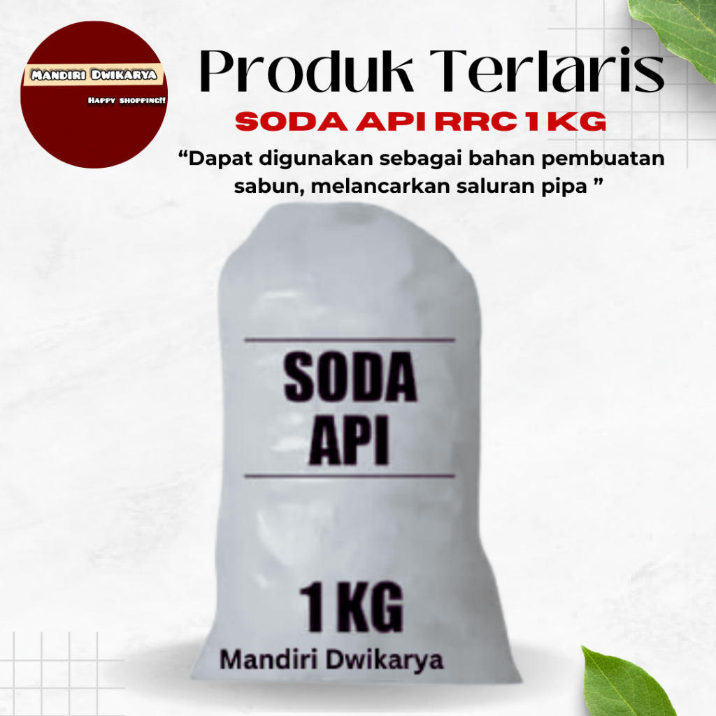 Jual Soda api / Caustic Soda / Caustic Flake RRC | Shopee Indonesia