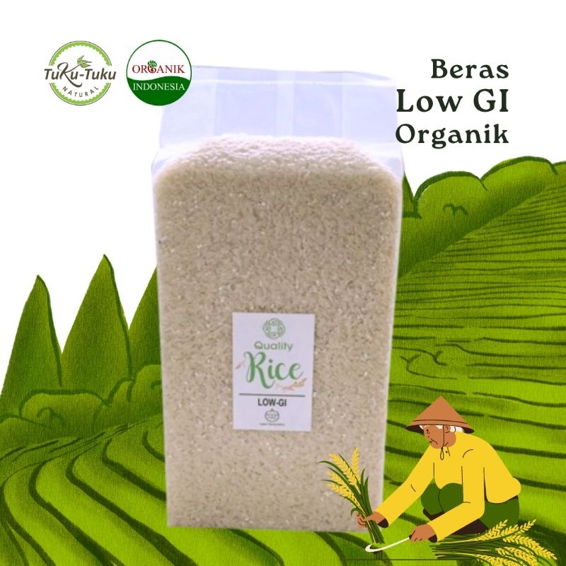 Jual BERAS LOW GI 1KG | Shopee Indonesia