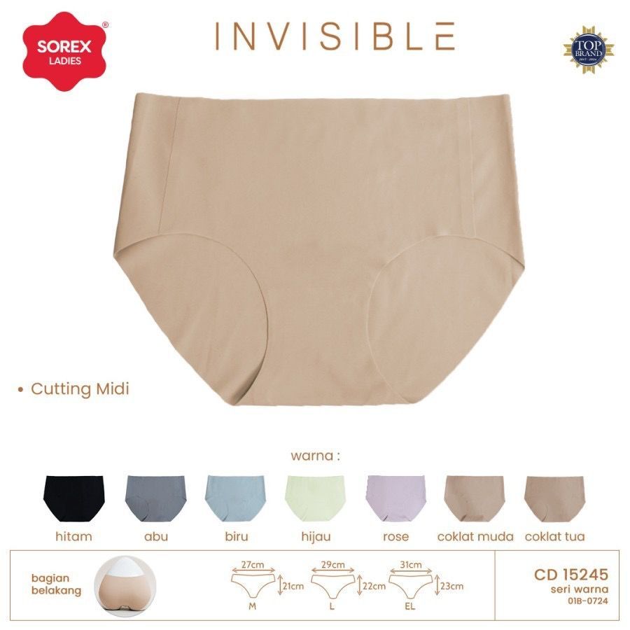 Jual Sorex Celana Dalam Anti Nyeplak CD Seamless Invisible Art 15245 ...