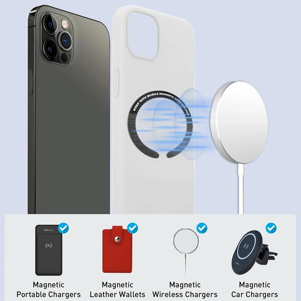 Jual Magnet Ring Plate Semua Tipe Handphone Holder Magsafe Wireless ...
