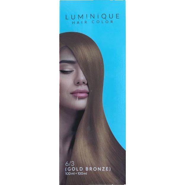 Jual Luminique Hair Color HC 6/3 (Gold Bronze) pewarna rambut cat ...