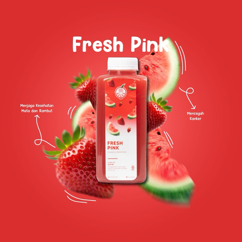 Jual pure stawberry & semangka ( fresh pink ) dan pure strawberry ...