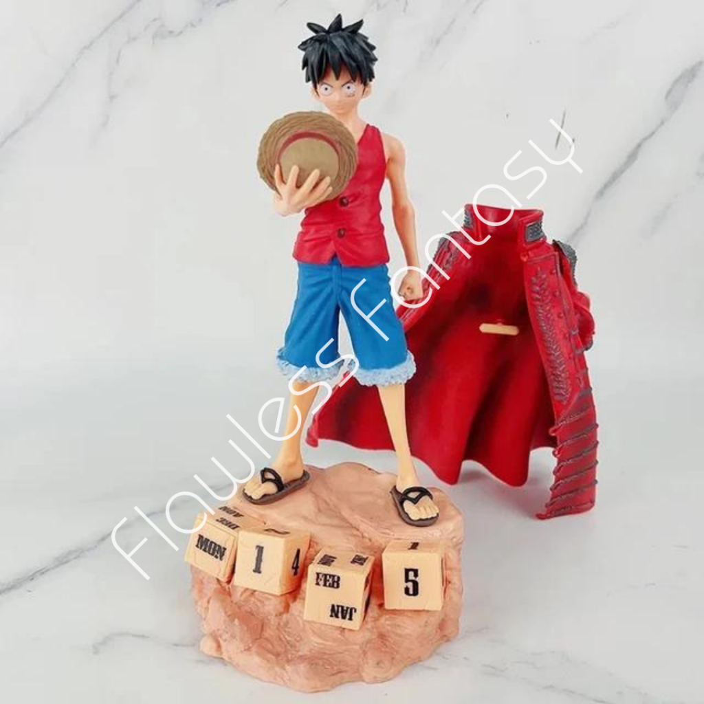 Jual One Piece Monkey D Luffy Calendar Kalender Jubah Merah Anime ...