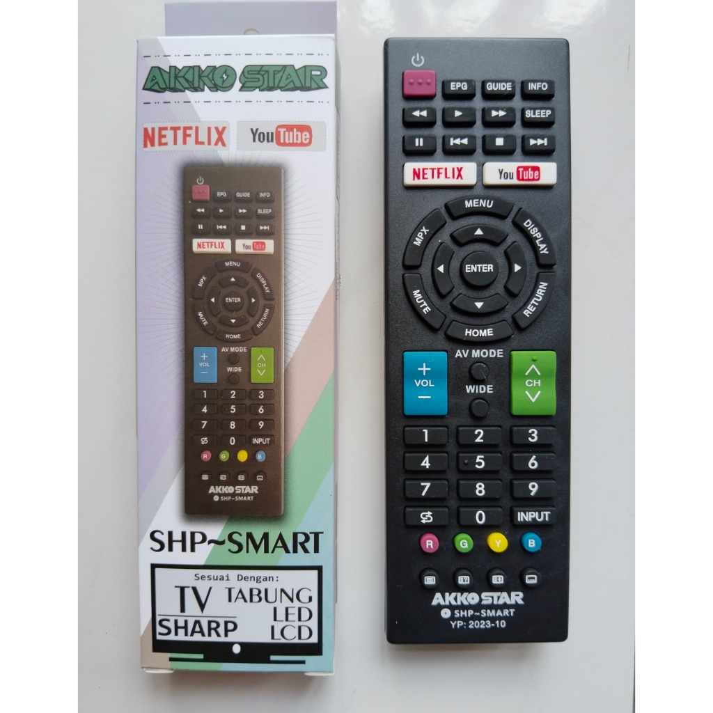 Jual Remote Control TV merk SHARP untuk semua type ( TV LED atau Tabung ...