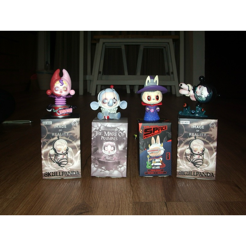 Jual pop mart unsealed labubu space molly skullpanda | Shopee Indonesia