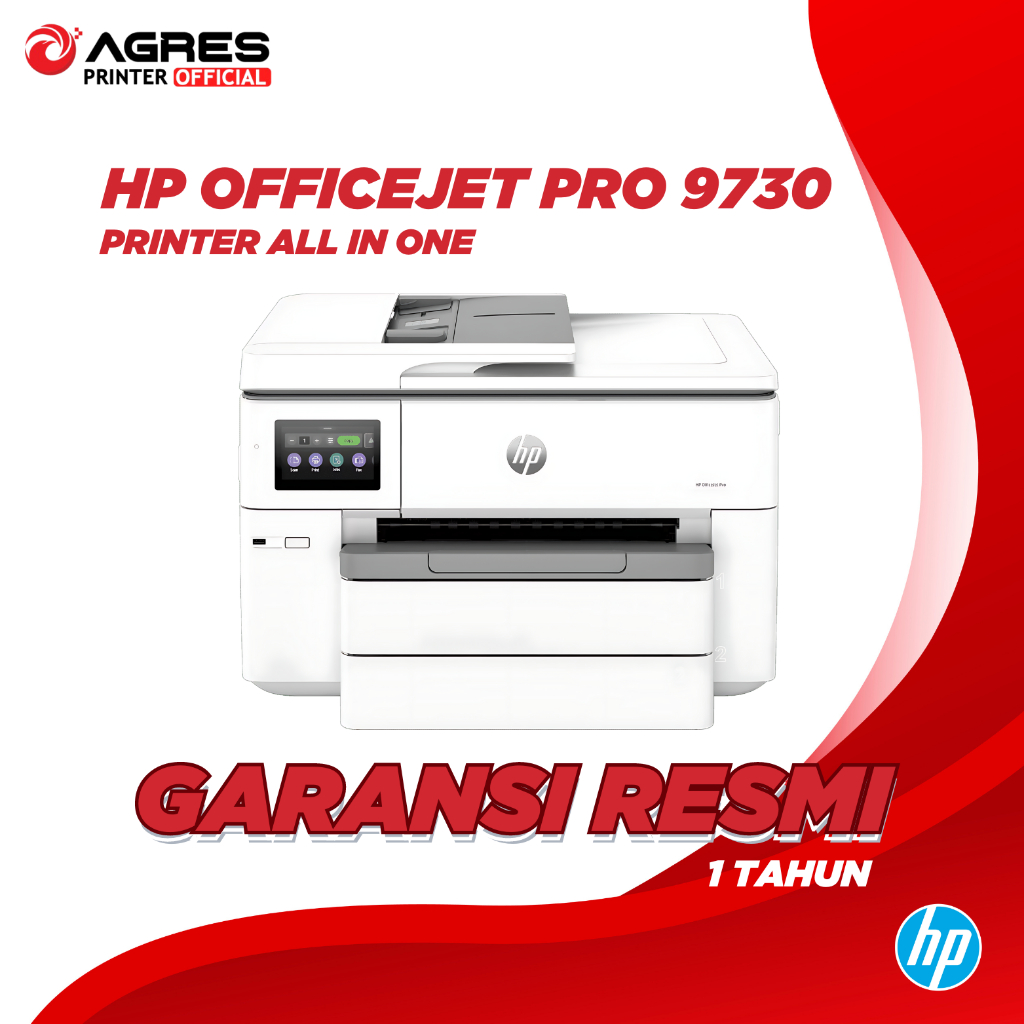 Jual HP PRINTER OfficeJet Pro 9730 Wide Format All-in-One Printer | Shopee Indonesia
