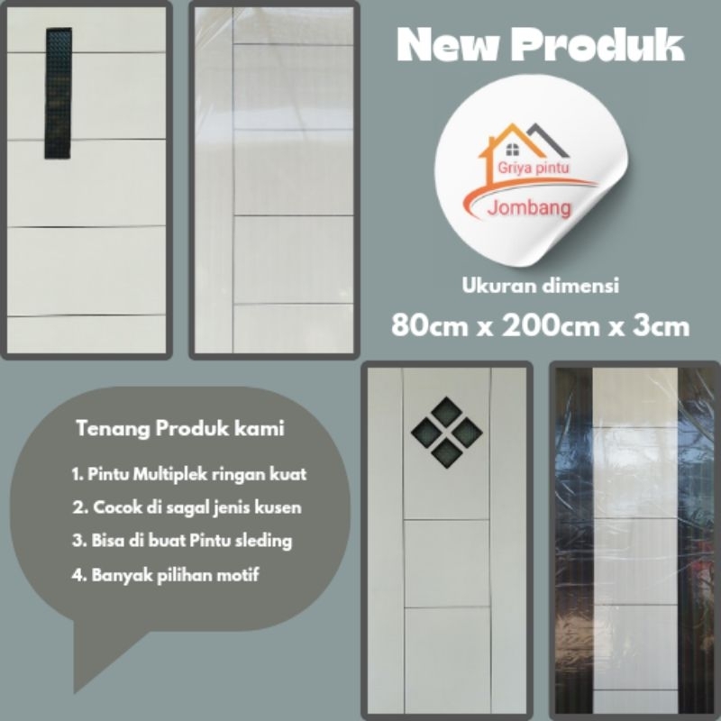 Jual Pintu Multiplek kamar murah model minimalis | Shopee Indonesia