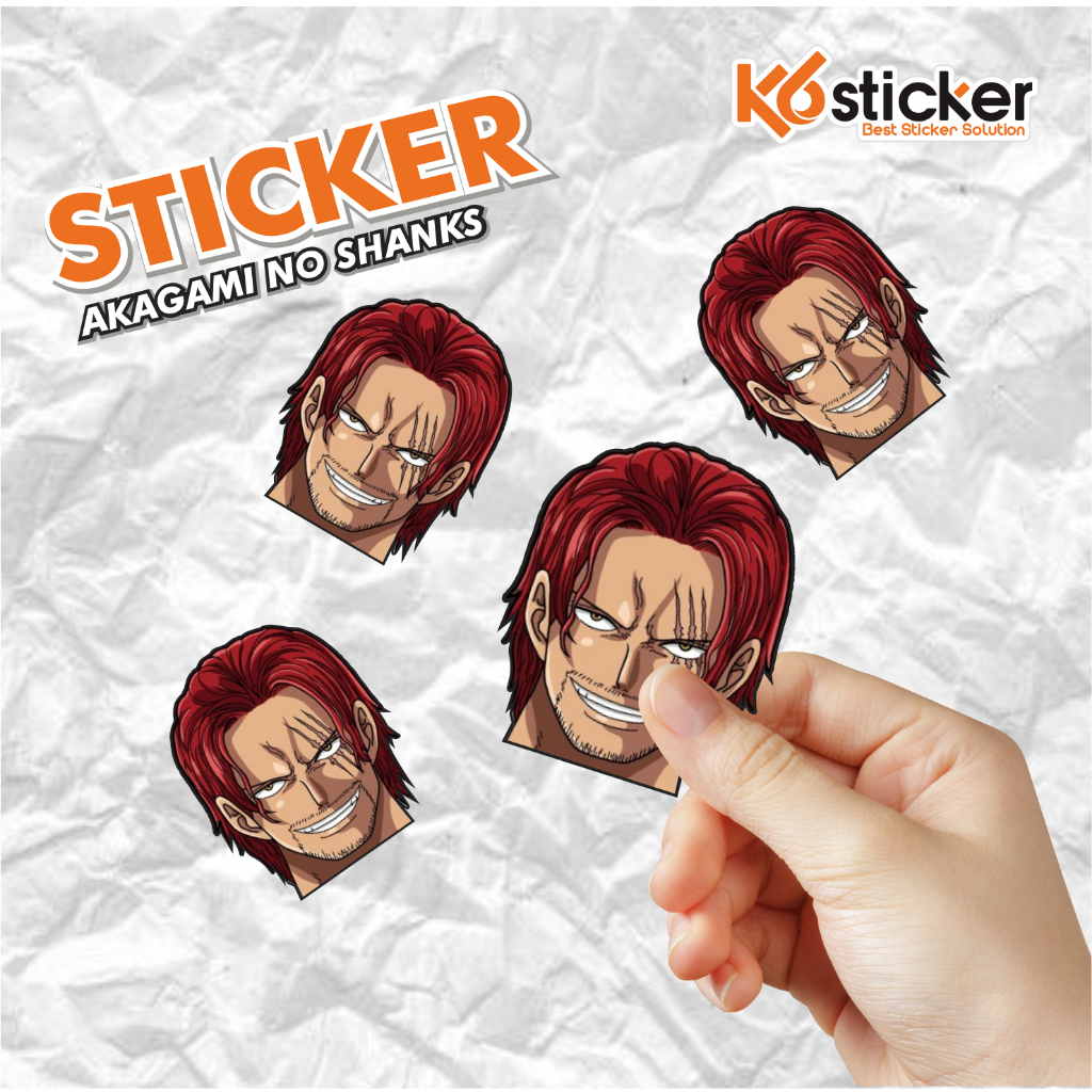 Jual Sticker AKAGAMI NO SHANKS Print | Shopee Indonesia