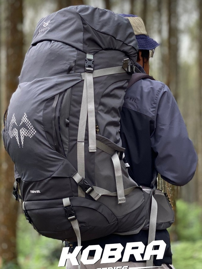 Jual TAS GUNUNG CARRIER 60L REPTIL ADVENTURE KOBRA SERIES | Shopee ...