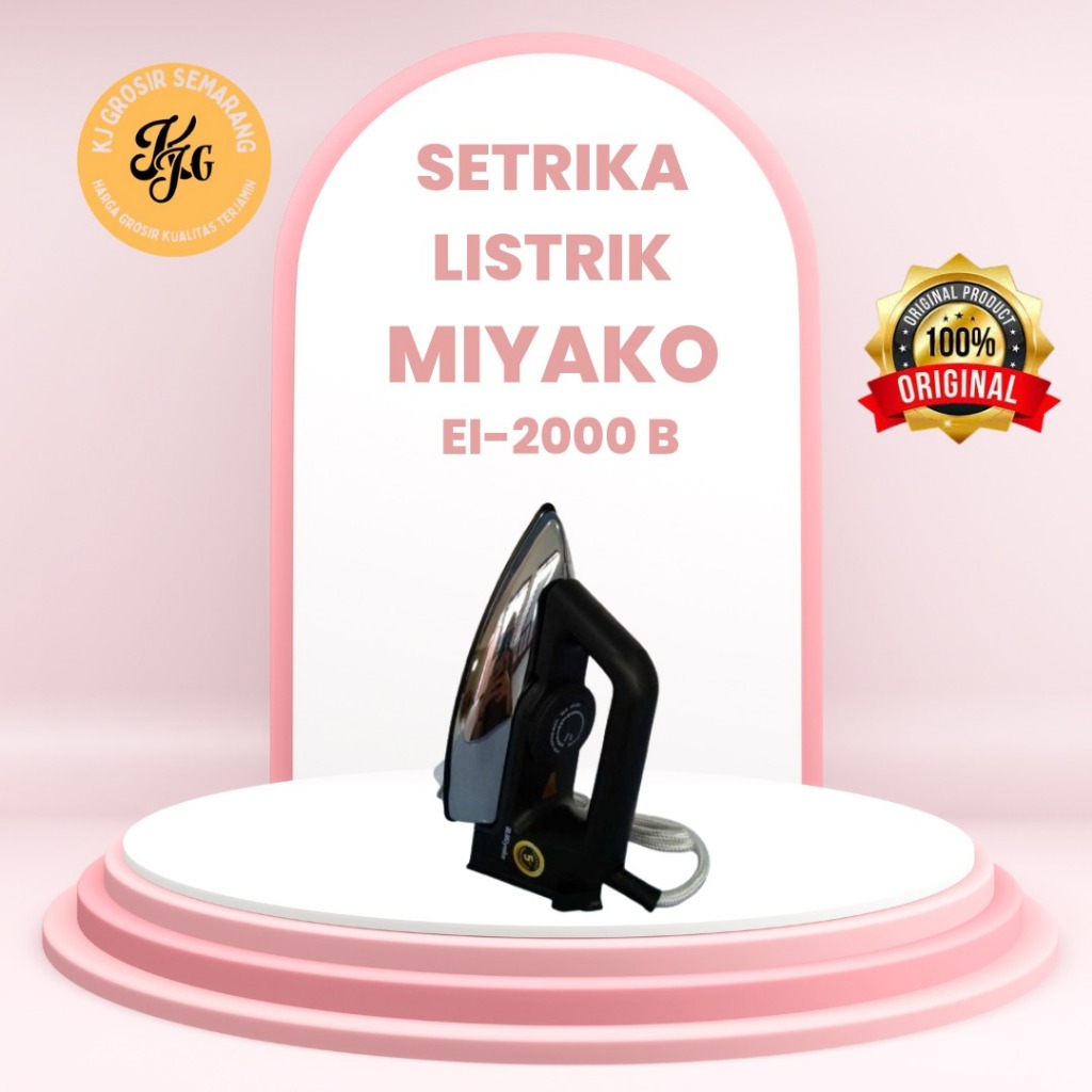 Jual SETRIKA MIYAKO TYPE : EI-2000 B / REKOMENDASI SETRIKA MURAH ...