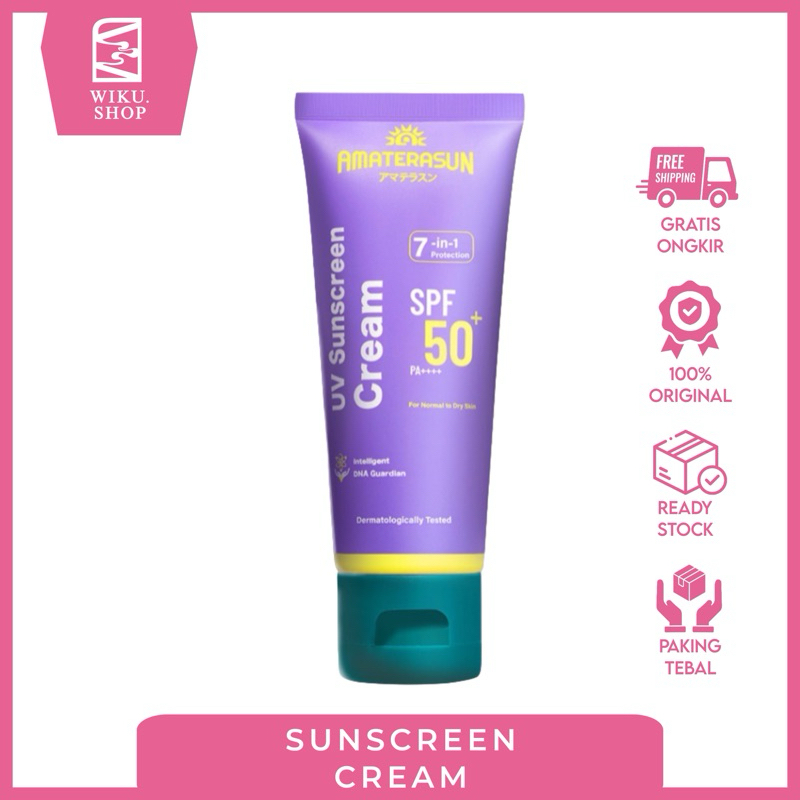 Jual [READY] AMATERASUN UV sunscreen Cream SPF 50+ PA++++ | Shopee Indonesia