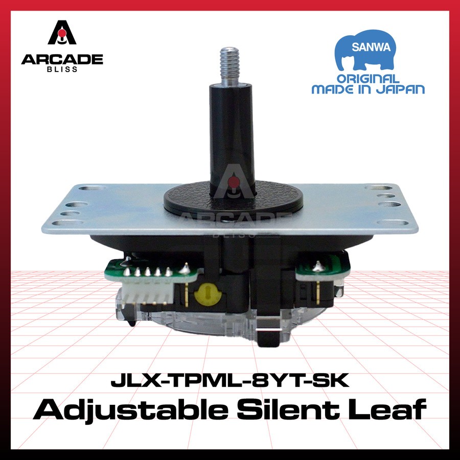 Jual SANWA JLX-TPML-8YT-SK Adjustable Silent Leaf Microswitch Joystick ...