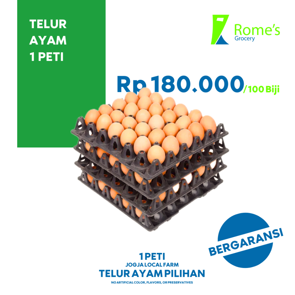Jual Telur 1 Peti Terlengkap & Harga Terbaru April 2026 | Shopee Indonesia
