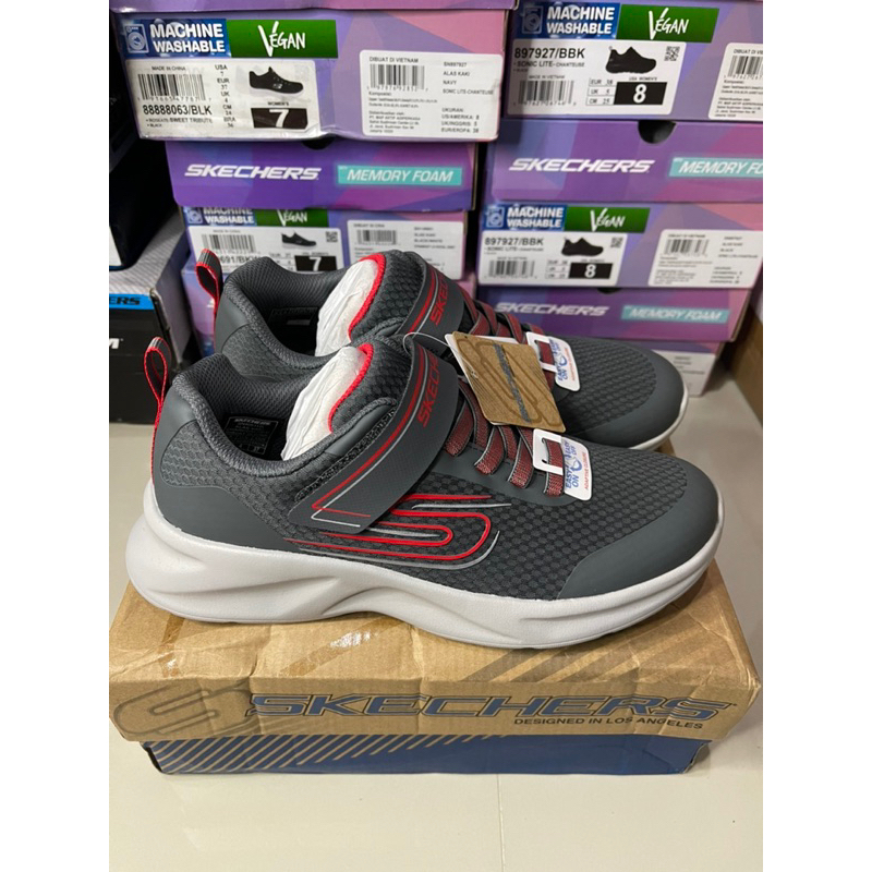 Jual Skechers kids 405112L/CCRD sale Ready 32(20cm), 35(22cm), 37(23 ...