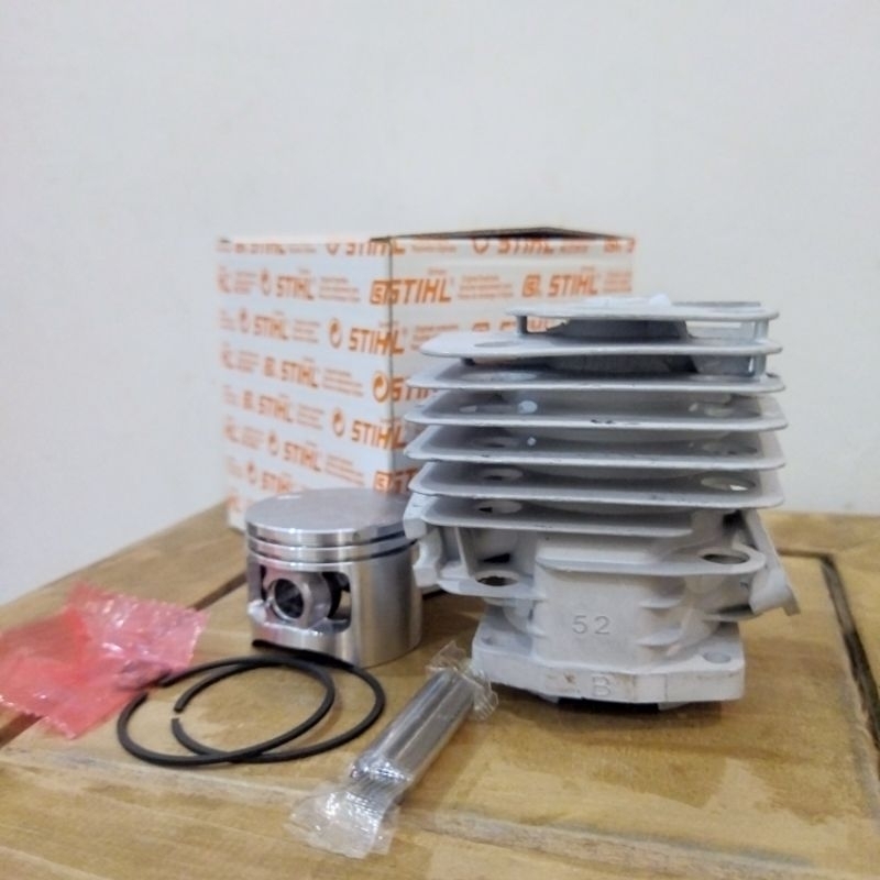 Jual Blok / Boring / Cylinder Sinso Kecil 5200 Merk Stihl 52cc | Shopee ...