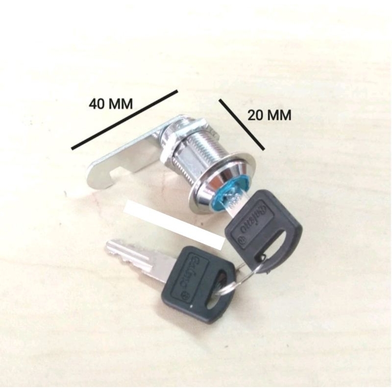 Jual Cam Lock 20 MM / Kunci Loker Besi Kait | Shopee Indonesia