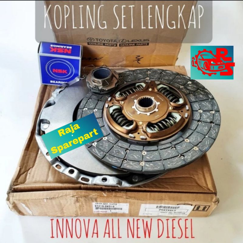 Jual KOPLING SET KOMPLIT INNOVA ALL NEW REBORN DIESEL | Shopee Indonesia