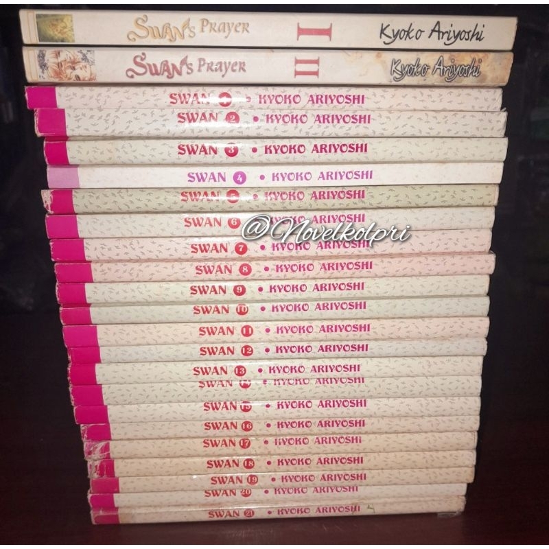 Jual Komik Swan 1-21 + Swan's Prayer 1-2 - Kyoko Ariyoshi | Shopee ...