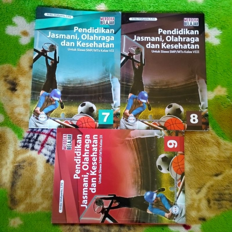 Jual ORIGINAL BUKU PENDIDIKAN JASMANI, OLAHRAGA DAN KESEHATAN PJOK KELAS 7 8 9 SMP/MTS KURIKULUM ...