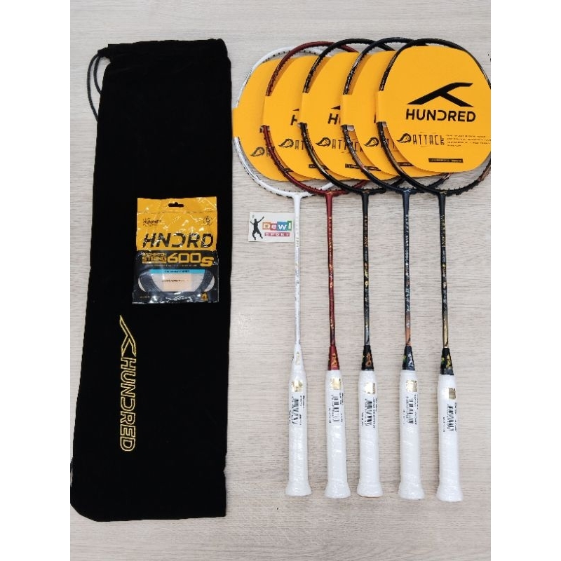 Jual Raket Olahraga Badminton HUNDRED GLORY 2024 / POWER RAY 900 ...