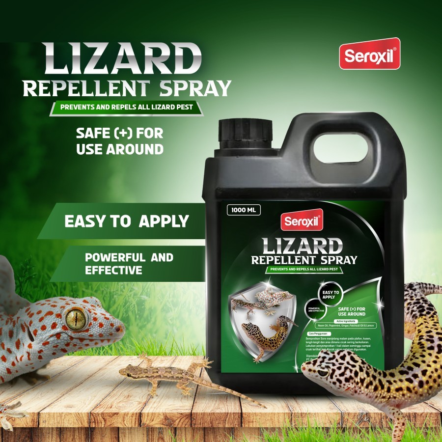 Jual Seroxil Pengusir Cicak Alami Herbal/Lizard Repellent Spray Ampuh ...