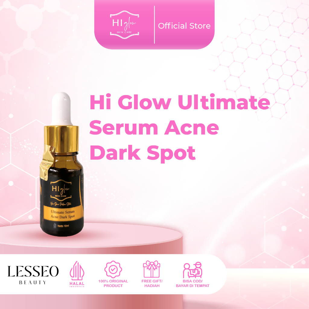 Jual HI GLOW SERUM ALL VARIAN (DARK SPOT, ACNE PRONE, NIGHT GLOW ...
