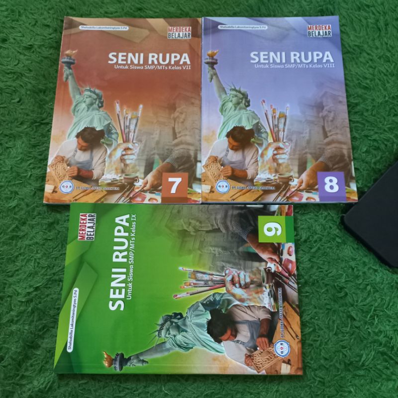 Jual ORIGINAL BUKU SENI RUPA KELAS 7 8 9 SMP/MTs KURIKULUM MERDEKA | Shopee Indonesia