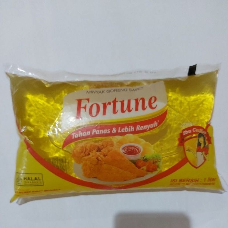 Jual Minyak Goreng Fortune Bantal/pillow 1L (Jatim) | Shopee Indonesia
