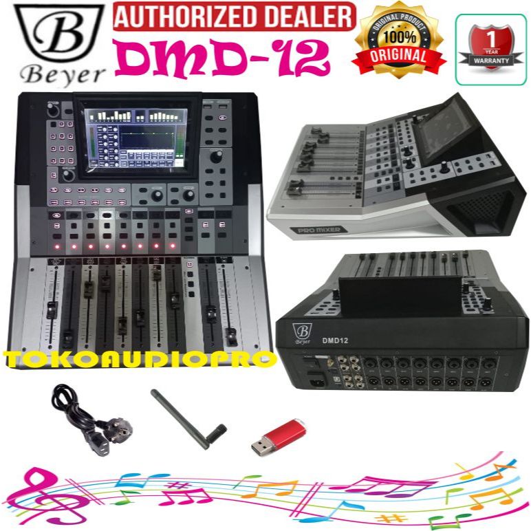 Jual Mixer Beyer DMD12 Digital Mixer Audio Beyer DMD-12 Original ...