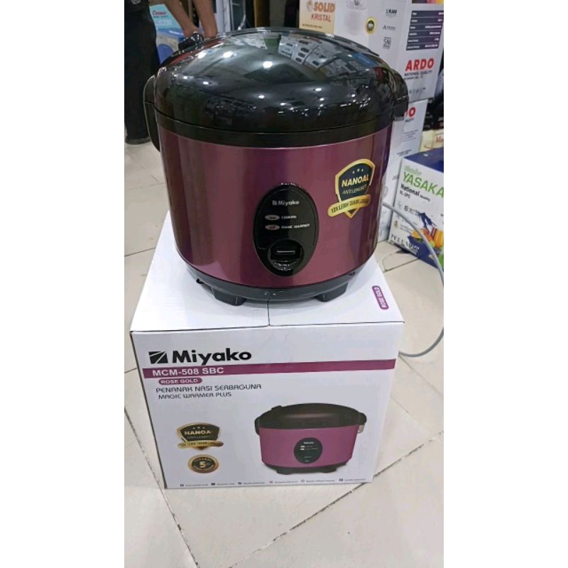 Jual MIYAKO MAGIC COM MCM 508 SBC [1,8 LITER] / PENANAK NASI / RICE ...